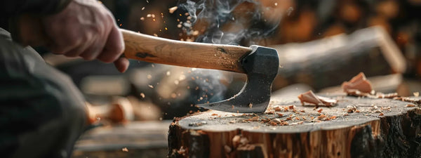How to Safely Remove an Old Axe Handle | AXEMAN.ca Blog - Axeman.ca
