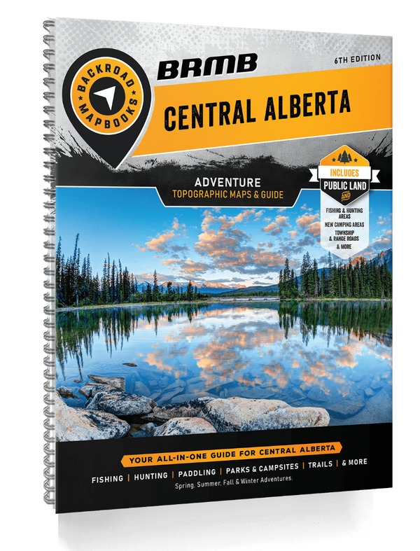 Central Alberta Backroad Mapbook – Buy Online | Premium Quality ...