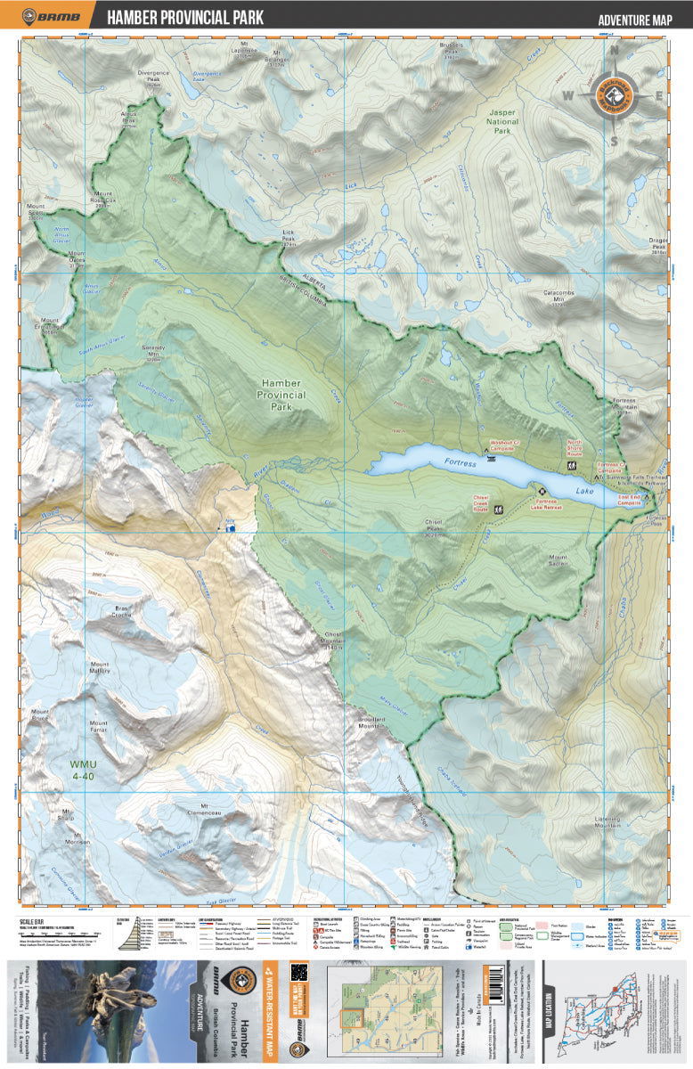 Hamber Provincial Park BC - Park Map – Buy Online | Premium Quality ...