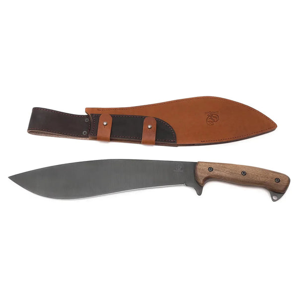Couteau Kukri avec étui en cuir - Axeman.ca
